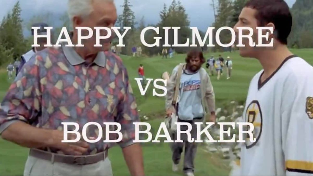 Adam Sandler Bob Barker Happy Gilmore